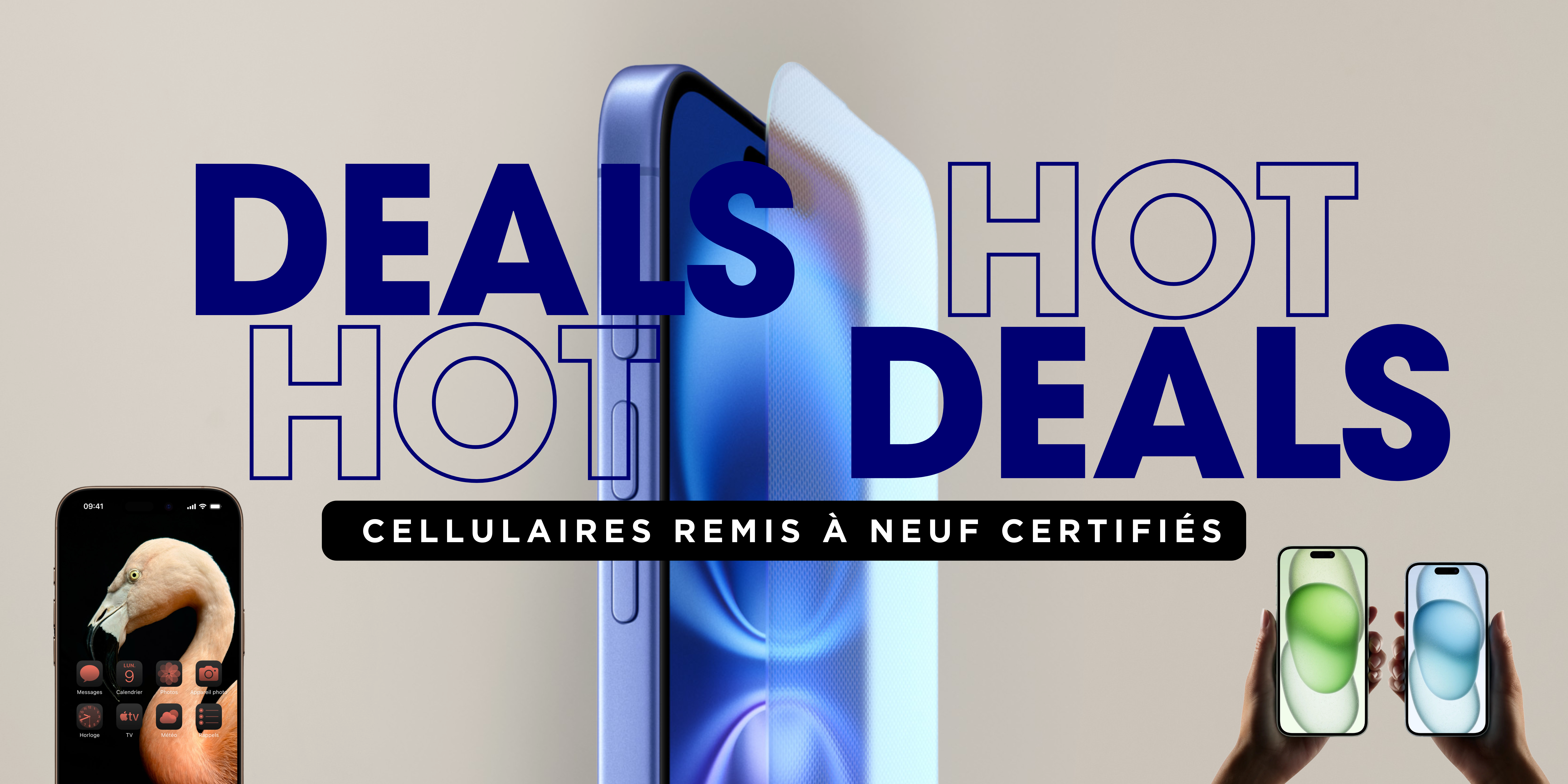 Offres sur les Cellulaires Certifiés | Rabais Imbattables